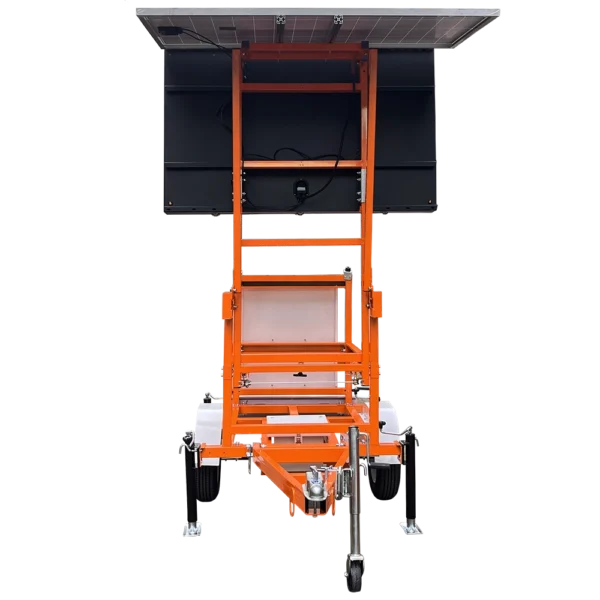 3 in 1 Traffic Control Trailer | Solar Powered & Portable | VOLTEX
