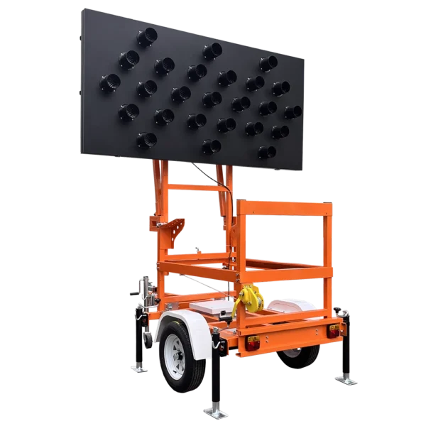 Arrow Board | Remote Control & Solar Powered | VOLTEX
