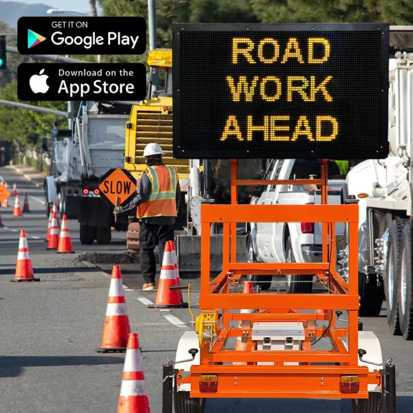 Variable Message Signs | Solar Powered & Portable | VOLTEX